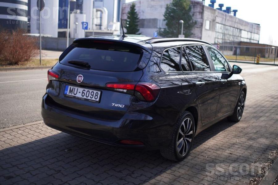 Blue Fiat Tipo 2021 in Riga, with an engine capacity of 1.40 L and mileage of 78 thousand km for 8400 €, photo 5 on AUTOMOTO.COM.LV