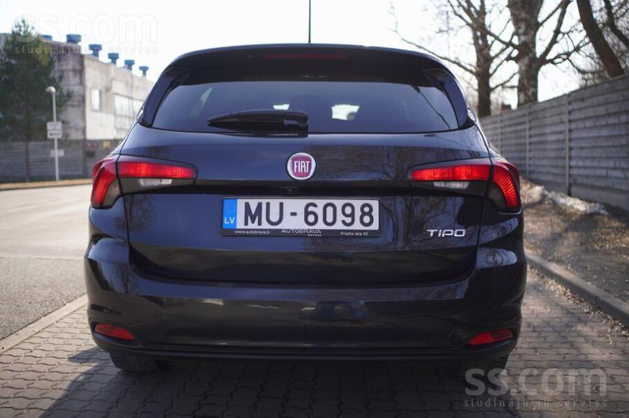 Blue Fiat Tipo 2021 in Riga, with an engine capacity of 1.40 L and mileage of 78 thousand km for 8400 €, photo 6 on AUTOMOTO.COM.LV