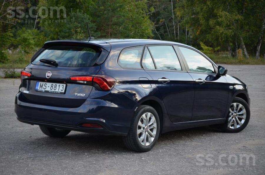 Blue Fiat Tipo 2021 in Riga, with an engine capacity of 1.40 L and mileage of 99 thousand km for 7450 €, photo 5 on AUTOMOTO.COM.LV