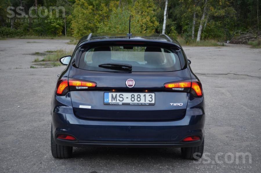 Blue Fiat Tipo 2021 in Riga, with an engine capacity of 1.40 L and mileage of 99 thousand km for 7450 €, photo 7 on AUTOMOTO.COM.LV