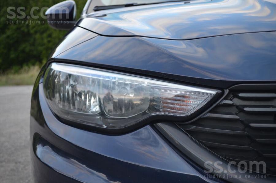 Blue Fiat Tipo 2021 in Riga, with an engine capacity of 1.40 L and mileage of 99 thousand km for 7450 €, photo 8 on AUTOMOTO.COM.LV