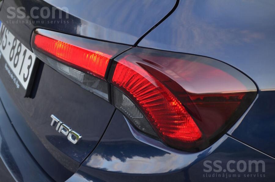 Blue Fiat Tipo 2021 in Riga, with an engine capacity of 1.40 L and mileage of 99 thousand km for 7450 €, photo 9 on AUTOMOTO.COM.LV