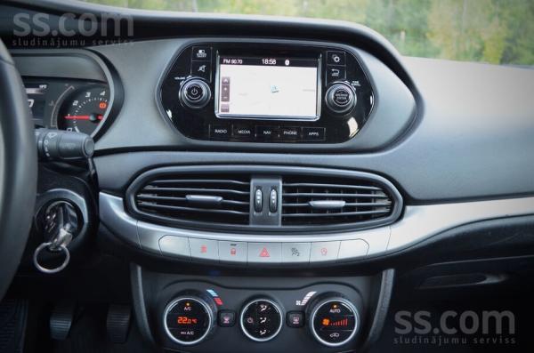 Fiat Tipo 2021 in Riga on AUTOMOTO.COM.LV Blue Fiat Tipo 2021 in Riga, with an engine capacity of 1.40 L and mileage of 99 thousand km for 7450 €, photo 11 on AUTOMOTO.COM.LV