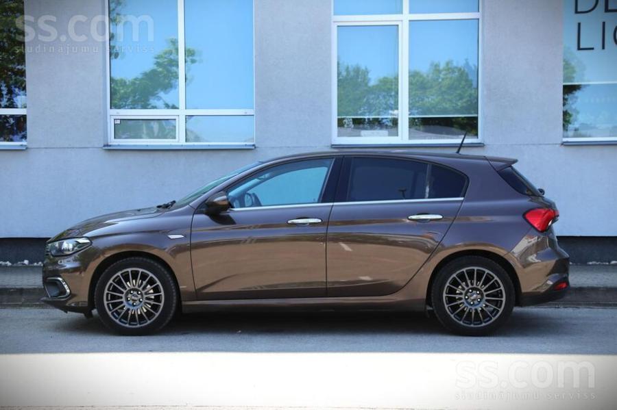 Brown Fiat Tipo 2018 in Riga, with an engine capacity of 1.60 L and mileage of 213 thousand km for 6490 €, photo 5 on AUTOMOTO.COM.LV
