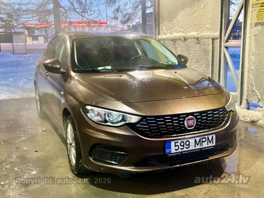 Brown Fiat Tipo 2018 in Tallinn, with an engine capacity of 1.30 L and mileage of 72 thousand km for 8500 €, photo 1 on AUTOMOTO.COM.LV