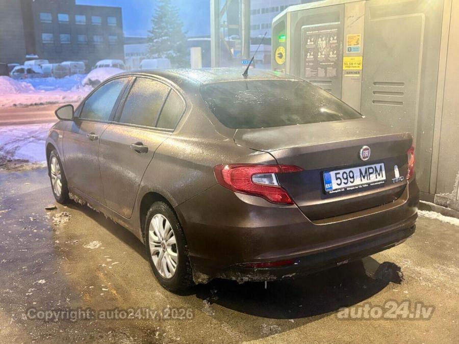 Brown Fiat Tipo 2018 in Tallinn, with an engine capacity of 1.30 L and mileage of 72 thousand km for 8500 €, photo 3 on AUTOMOTO.COM.LV