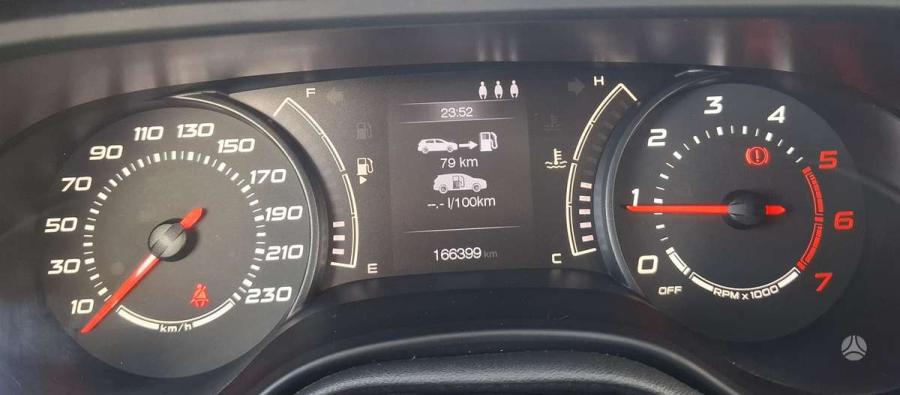 Pelēks Fiat Tipo 2017 Tauragė, ar dzinēja tilpumu 1.25 L un nobraukumu 166 tūkst. km par 4000 €, foto 10 vietnē AUTOMOTO.COM.LV