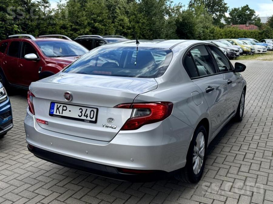 Pelēks Fiat Tipo 2017 Rīga, ar dzinēja tilpumu 1.60 L un nobraukumu 64 tūkst. km par 6900 €, foto 4 vietnē AUTOMOTO.COM.LV