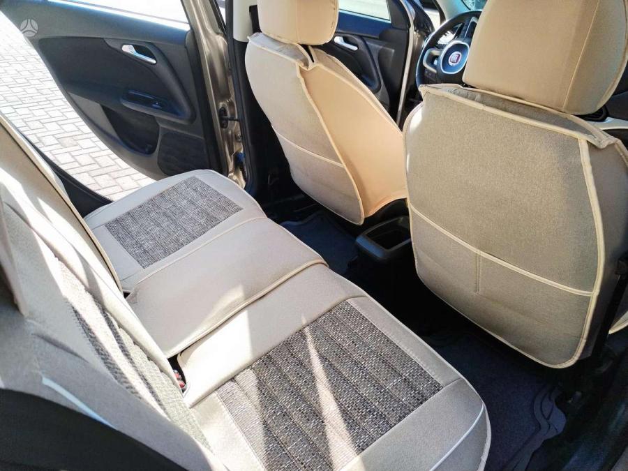 Grey Fiat Tipo 2020 in Jonava, with an engine capacity of 1.40 L and mileage of 68 thousand km for 8999 €, photo 15 on AUTOMOTO.COM.LV