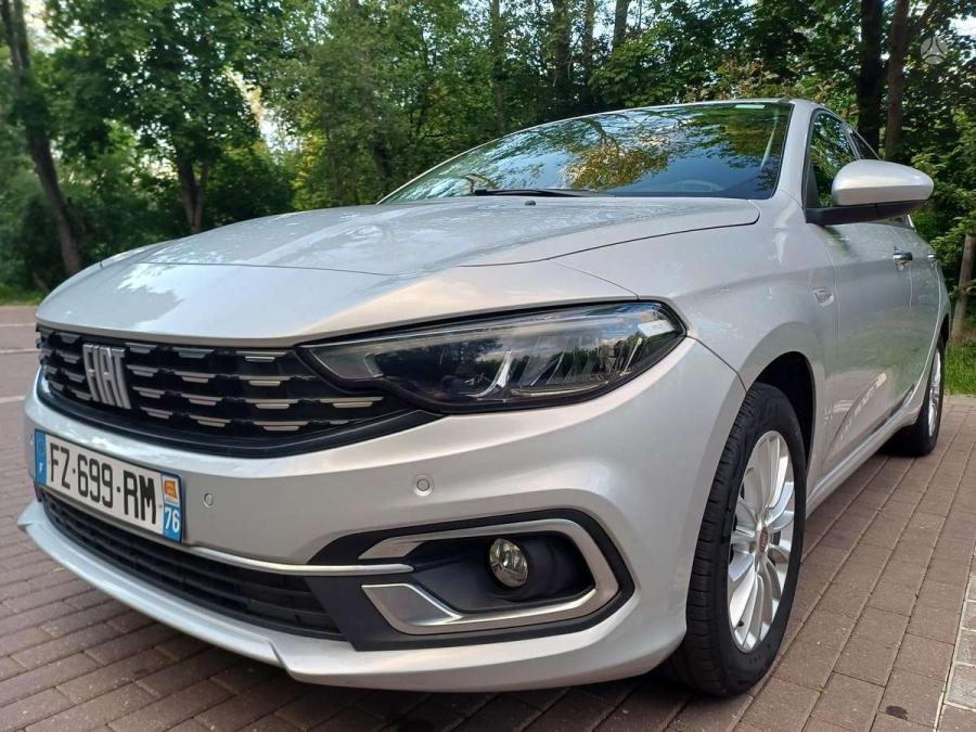 Pelēks Fiat Tipo 2021 Anykščiai, ar dzinēja tilpumu 1.00 L un nobraukumu 61 tūkst. km par 8990 €, foto 11 vietnē AUTOMOTO.COM.LV