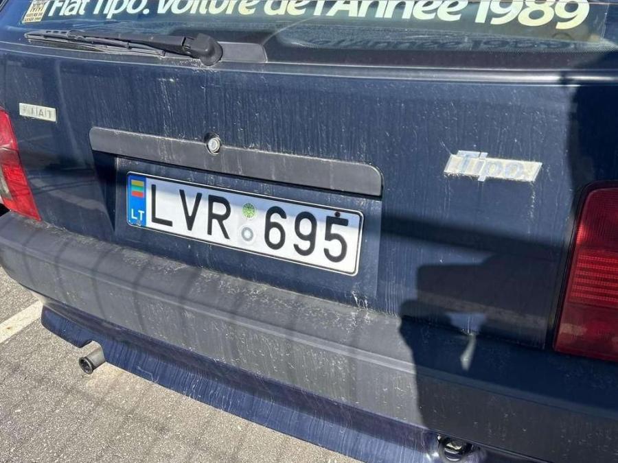 Fiat Tipo 1989 in Vilnius, with an engine capacity of 1.37 L and mileage of 137 thousand km for 4000 €, photo 6 on AUTOMOTO.COM.LV