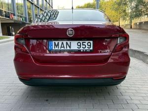 Red Fiat Tipo 2021 in Vilnius, with an engine capacity of 1.37 L and mileage of 55 thousand km for 8200 €, photo 8 on AUTOMOTO.COM.LV