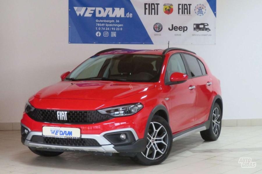 Red Fiat Tipo 2024 in Kaunas, with an engine capacity of 1.50 L and mileage of 31 thousand km for 21573 €, photo 1 on AUTOMOTO.COM.LV