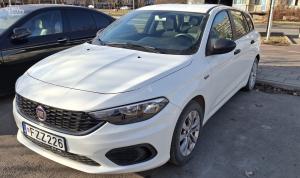 White Fiat Tipo 2021 in Vilnius, with an engine capacity of 1.40 L and mileage of 31 thousand km for 9500 €, photo  on AUTOMOTO.COM.LV