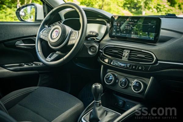 Balts Fiat Tipo 2021 Rīga, ar dzinēja tilpumu 1.00 L un nobraukumu 54 tūkst. km par 8990 €, foto 7 vietnē AUTOMOTO.COM.LV