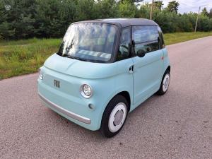 Blue Fiat Topolino 2024 in Kaunas, with an engine capacity of 0.00 L and mileage of 4 thousand km for 6200 €, photo  on AUTOMOTO.COM.LV