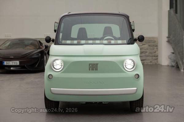 Green Fiat Topolino 2025 in Tallinn, with an engine capacity of 0.00 L and mileage of 2 thousand km for 10900 €, photo 3 on AUTOMOTO.COM.LV