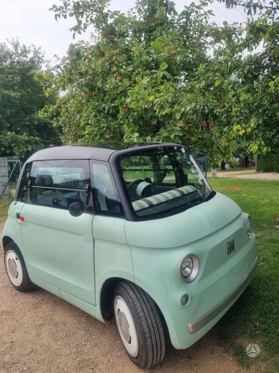 Green Fiat Topolino 2024 in Taurage, with an engine capacity of 0.00 L and mileage of 6 thousand km for 5500 €, photo 3 on AUTOMOTO.COM.LV