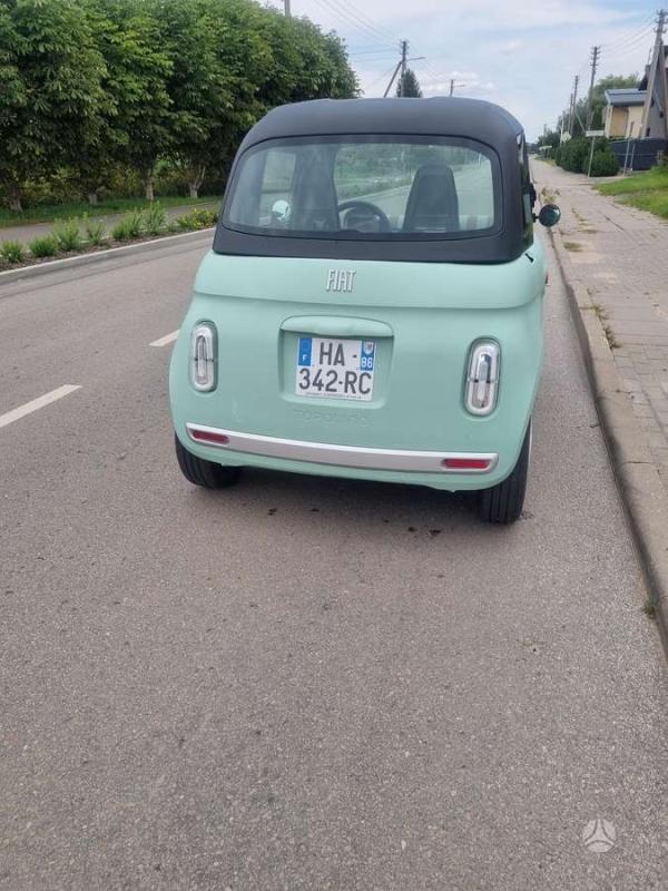 Zaļš Fiat Topolino 2024 Tauragė, ar dzinēja tilpumu 0.00 L un nobraukumu 6 tūkst. km par 5500 €, foto 5 vietnē AUTOMOTO.COM.LV
