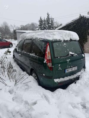 Green Fiat Ulysse 2003 in Kaunas, with an engine capacity of 2.00 L and mileage of 105 thousand km for 370 €, photo 2 on AUTOMOTO.COM.LV