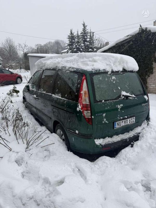 Зеленый Фиат Улиси 2004 в Каунас, объемом двигателя 2.00 л и пробегом 100 тыс. км за 350 €, фото 7 на AUTOMOTO.COM.LV