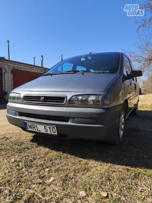Pelēks Fiat Ulysse 1999 Biržai, ar dzinēja tilpumu 1.90 L un nobraukumu 330 tūkst. km par 1600 €, foto  vietnē AUTOMOTO.COM.LV