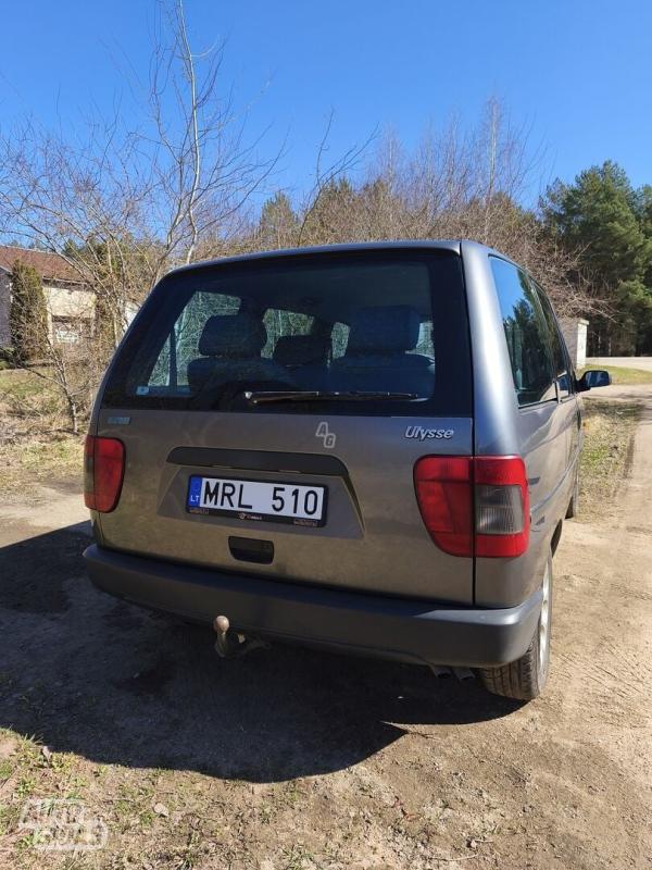 Pelēks Fiat Ulysse 1999 Biržai, ar dzinēja tilpumu 1.90 L un nobraukumu 330 tūkst. km par 1600 €, foto 3 vietnē AUTOMOTO.COM.LV