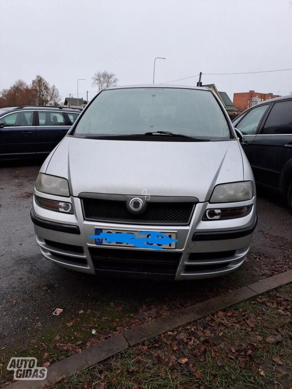 Grey Fiat Ulysse 2003 in Vilnius, with an engine capacity of 2.00 L and mileage of 440 thousand km for 580 €, photo 8 on AUTOMOTO.COM.LV