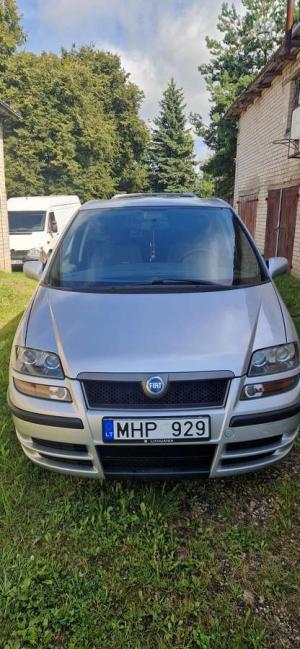 Grey Fiat Ulysse 2007 in Kaunas, with an engine capacity of 2.00 L and mileage of 345 thousand km for 2550 €, photo  on AUTOMOTO.COM.LV