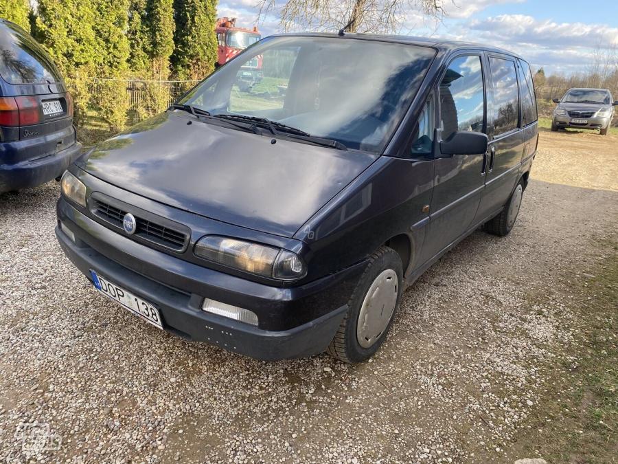 Fiat Ulysse 2000 Viļņa, ar dzinēja tilpumu 2.00 L un nobraukumu 400 tūkst. km par 720 €, foto 3 vietnē AUTOMOTO.COM.LV