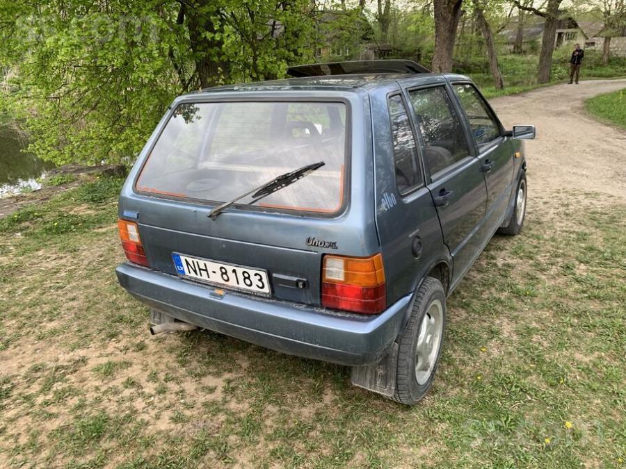 Синий Фиат Уно 1988 в Резекне, объемом двигателя 1.50 л и пробегом 332 тыс. км за 500 €, фото 7 на AUTOMOTO.COM.LV
