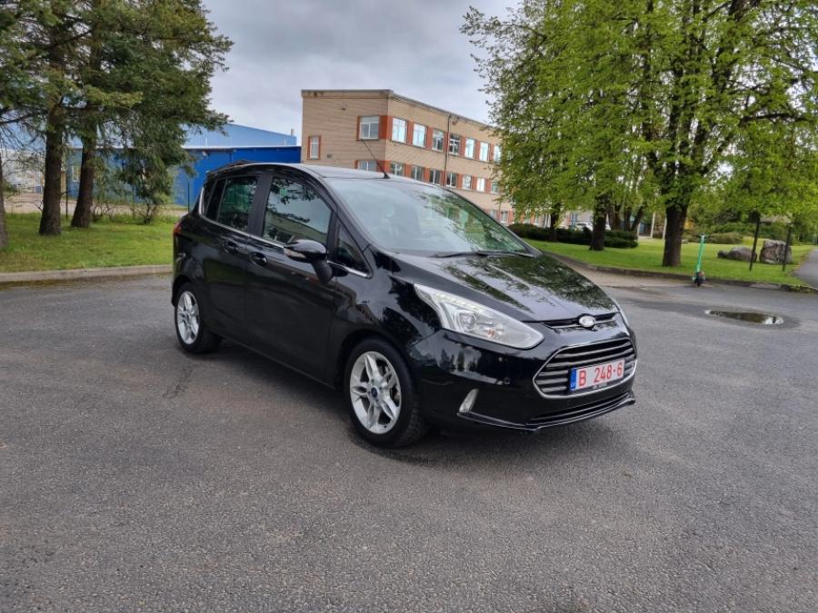 Black Ford B-Max 2014 in Riga, with an engine capacity of 1.20 L and mileage of 198 thousand km for 5770 €, photo 4 on AUTOMOTO.COM.LV