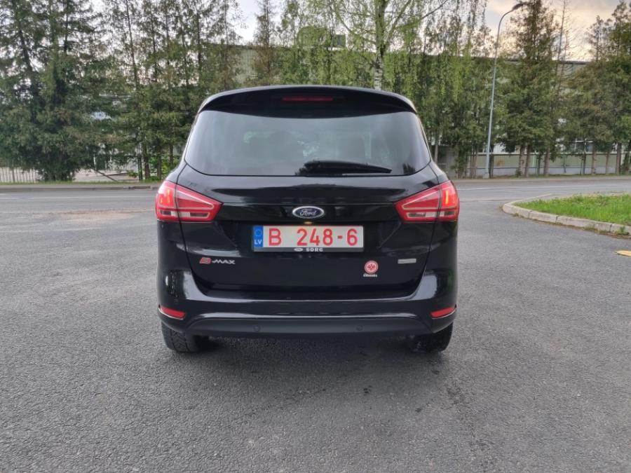 Black Ford B-Max 2014 in Riga, with an engine capacity of 1.20 L and mileage of 198 thousand km for 5770 €, photo 7 on AUTOMOTO.COM.LV