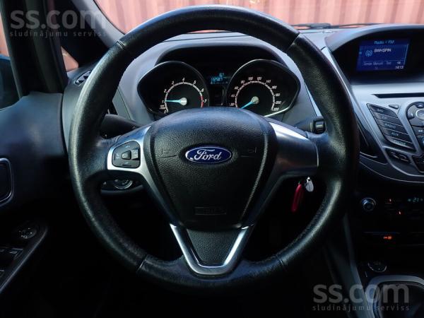 Black Ford B-Max 2017 in Liepaja, with an engine capacity of 1.00 L and mileage of 133 thousand km for 5450 €, photo 10 on AUTOMOTO.COM.LV