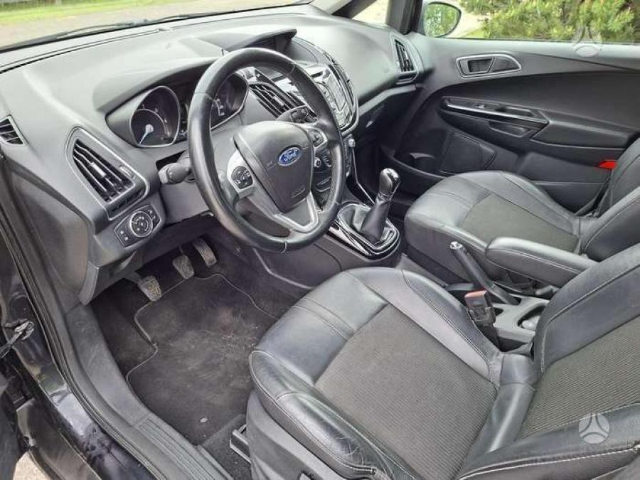 Melns Ford B-Max 2012 Ukmergė, ar dzinēja tilpumu 1.00 L un nobraukumu 224 tūkst. km par 2750 €, foto 13 vietnē AUTOMOTO.COM.LV