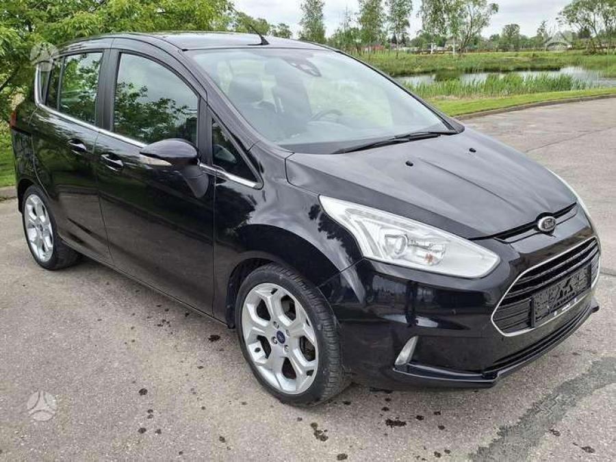 Black Ford B-Max 2012 in Ukmerge, with an engine capacity of 1.00 L and mileage of 224 thousand km for 2750 €, photo 3 on AUTOMOTO.COM.LV