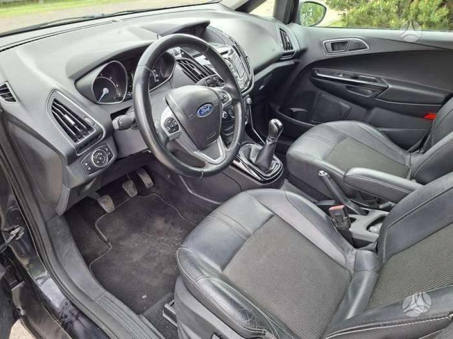 Black Ford B-Max 2012 in Ukmerge, with an engine capacity of 1.00 L and mileage of 224 thousand km for 2750 €, photo 13 on AUTOMOTO.COM.LV