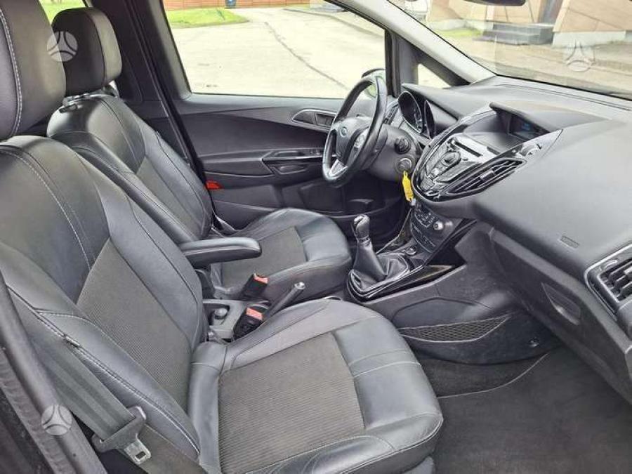 Black Ford B-Max 2012 in Ukmerge, with an engine capacity of 1.00 L and mileage of 224 thousand km for 2750 €, photo 14 on AUTOMOTO.COM.LV