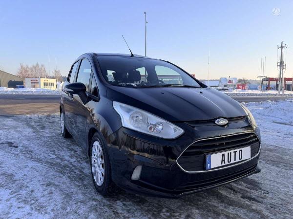 Melns Ford B-Max 2013 Tauragė, ar dzinēja tilpumu 1.50 L un nobraukumu 199 tūkst. km par 3699 €, foto 1 vietnē AUTOMOTO.COM.LV