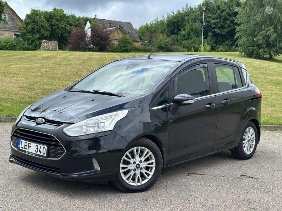 Melns Ford B-Max 2013 Nemenčinė, ar dzinēja tilpumu 1.00 L un nobraukumu 239 tūkst. km par 2500 €, foto 1 vietnē AUTOMOTO.COM.LV