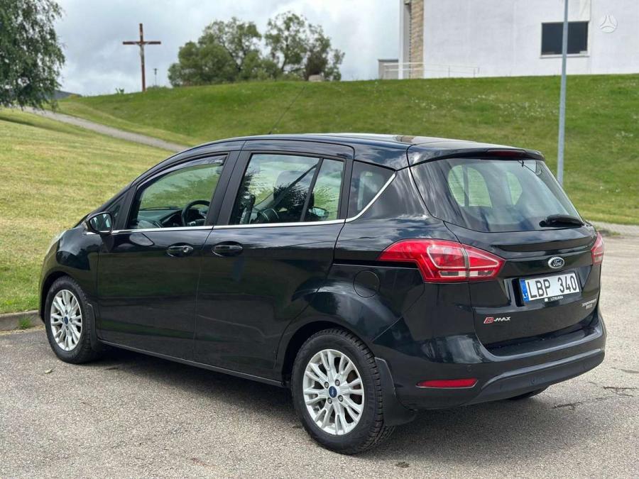 Melns Ford B-Max 2013 Nemenčinė, ar dzinēja tilpumu 1.00 L un nobraukumu 239 tūkst. km par 2500 €, foto 5 vietnē AUTOMOTO.COM.LV