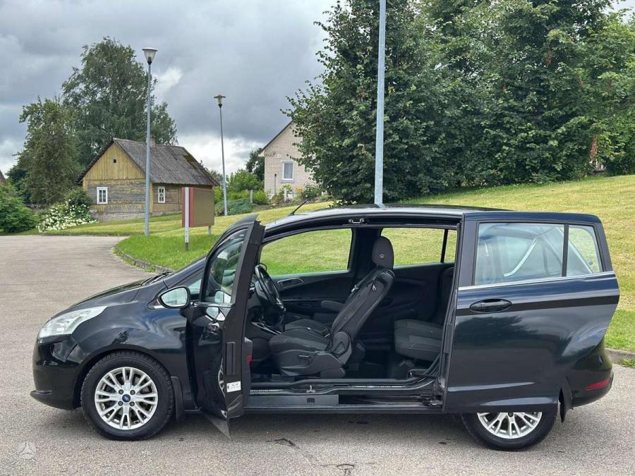 Melns Ford B-Max 2013 Nemenčinė, ar dzinēja tilpumu 1.00 L un nobraukumu 239 tūkst. km par 2500 €, foto 9 vietnē AUTOMOTO.COM.LV