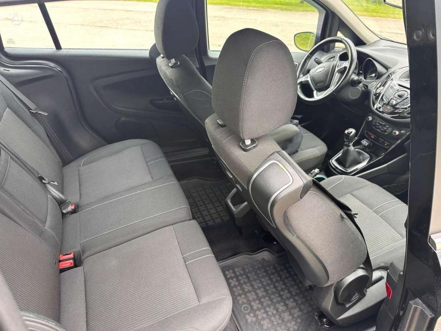 Melns Ford B-Max 2013 Nemenčinė, ar dzinēja tilpumu 1.00 L un nobraukumu 239 tūkst. km par 2500 €, foto 14 vietnē AUTOMOTO.COM.LV