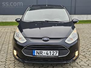 Melns Ford B-Max 2014 Rīga, ar dzinēja tilpumu 1.50 L un nobraukumu 221 tūkst. km par 4790 €, foto  vietnē AUTOMOTO.COM.LV