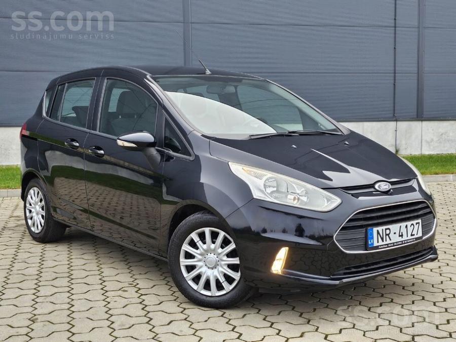 Black Ford B-Max 2014 in Riga, with an engine capacity of 1.50 L and mileage of 221 thousand km for 4790 €, photo 3 on AUTOMOTO.COM.LV