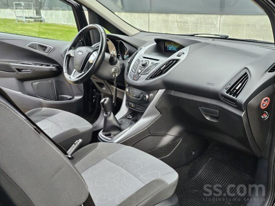 Black Ford B-Max 2014 in Riga, with an engine capacity of 1.50 L and mileage of 221 thousand km for 4790 €, photo 11 on AUTOMOTO.COM.LV