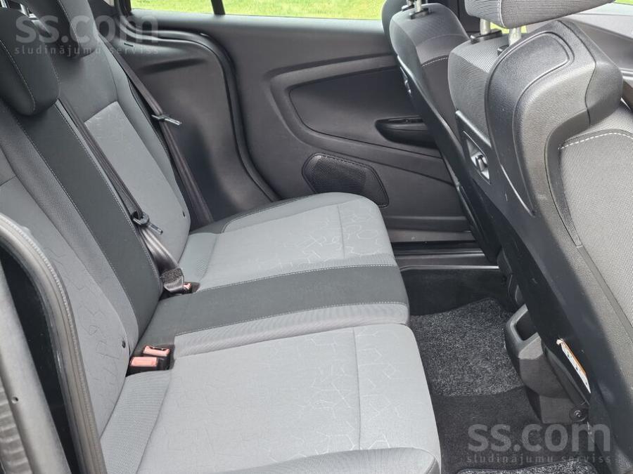 Black Ford B-Max 2014 in Riga, with an engine capacity of 1.50 L and mileage of 221 thousand km for 4790 €, photo 13 on AUTOMOTO.COM.LV