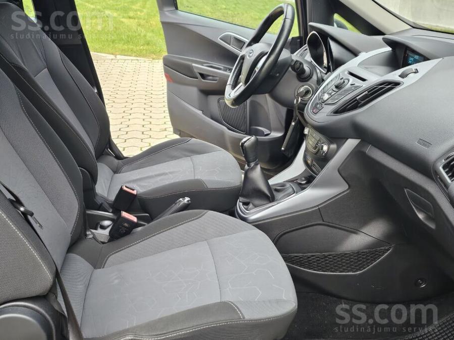 Black Ford B-Max 2014 in Riga, with an engine capacity of 1.50 L and mileage of 221 thousand km for 4790 €, photo 14 on AUTOMOTO.COM.LV