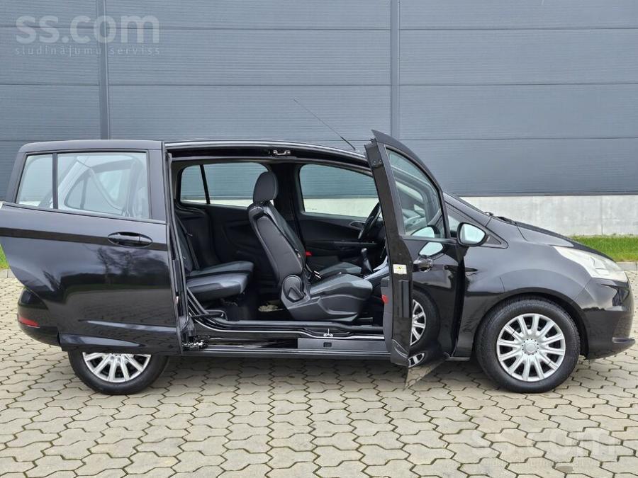 Black Ford B-Max 2014 in Riga, with an engine capacity of 1.50 L and mileage of 221 thousand km for 4790 €, photo 16 on AUTOMOTO.COM.LV