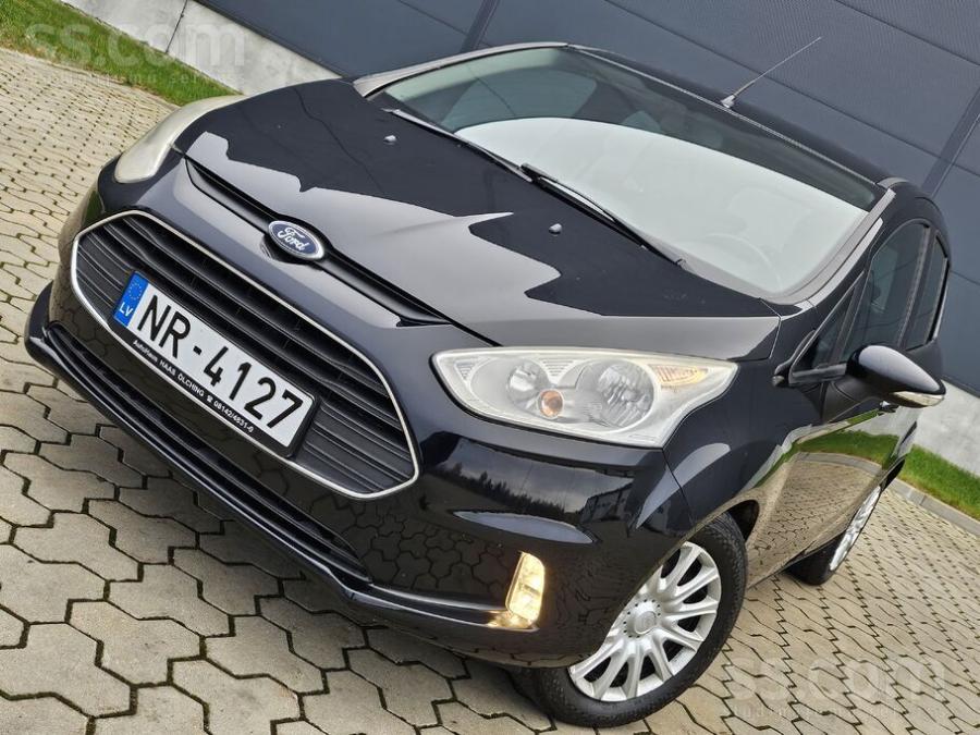 Black Ford B-Max 2014 in Riga, with an engine capacity of 1.50 L and mileage of 221 thousand km for 4790 €, photo 31 on AUTOMOTO.COM.LV